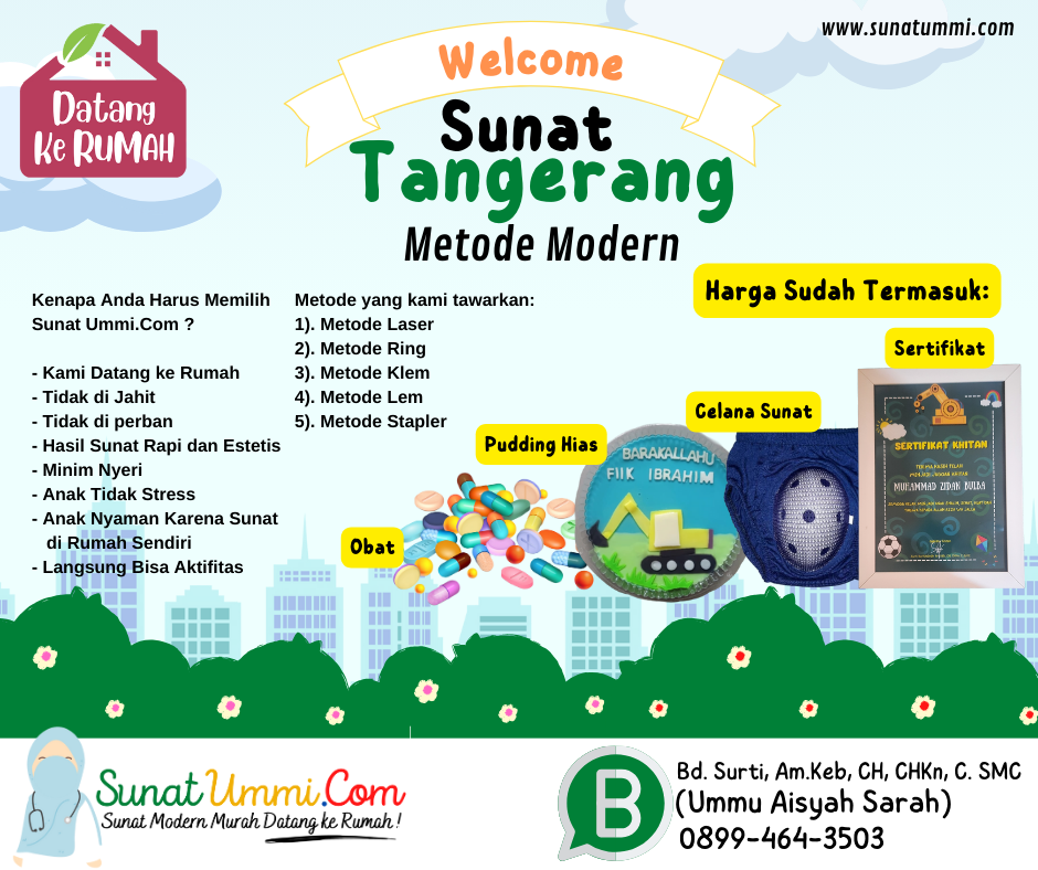 Sunat Di Tangerang dan Tangerang Selatan - Daftar Harga 2025